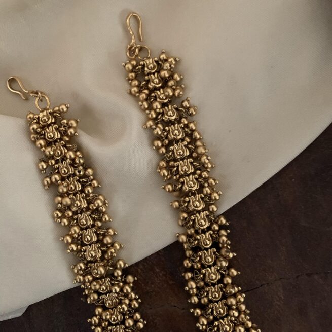 Gold straight maati – The Festive Store