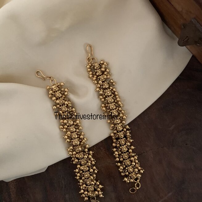 Gold straight maati – The Festive Store