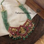 Unisex Jadau tiger claw pendant | Royal groom jewellery - The Festive Store