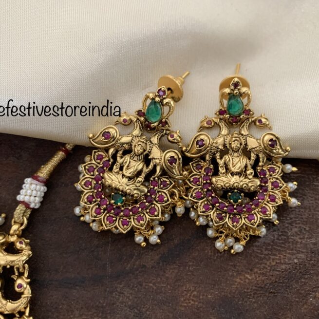 Navilu lakshmi pearls set – The Festive Store