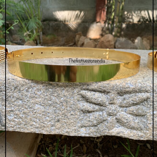 Plain gold daabu – The Festive Store