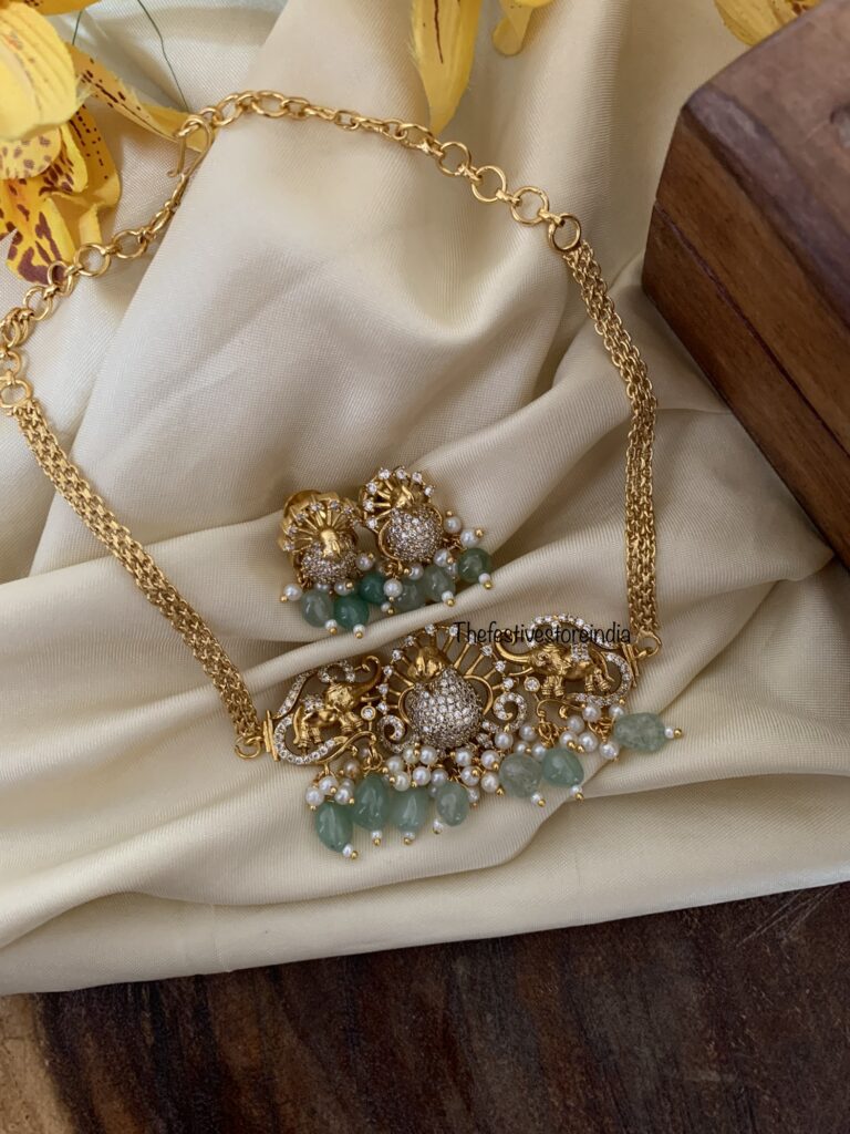 3D navilu AD green drops set - The Festive Store