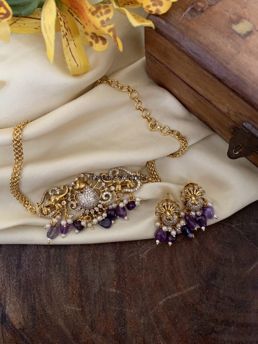 3D navilu AD purple drops set - The Festive Store