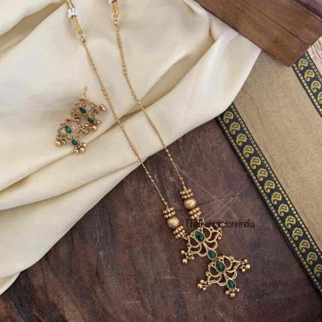 Budgeted carved lotus chain set – The Festive Store