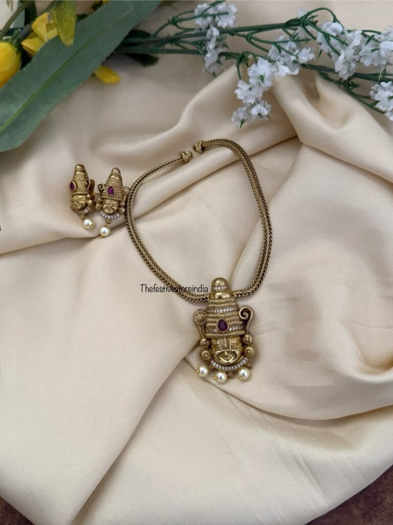 Balaji necklace set - The Festive Store