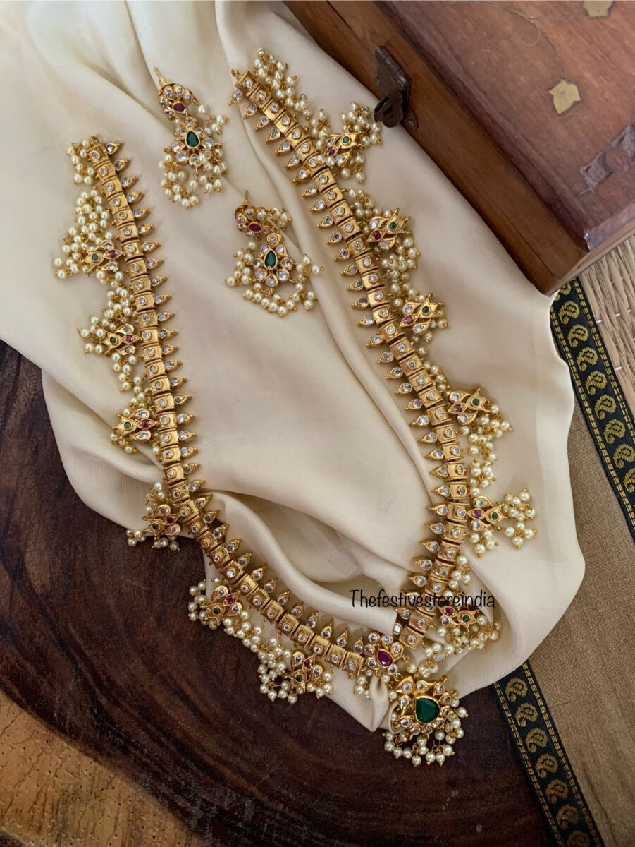 Classic guttapusalu haaram set - The Festive Store